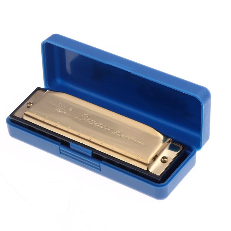 Swan 10 Holes Diatonic Harmonica Key of C Reed Blu... – Grandado
