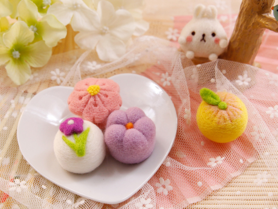 Lovely little fruit cartoon animal set wool needle... – Vicedeal