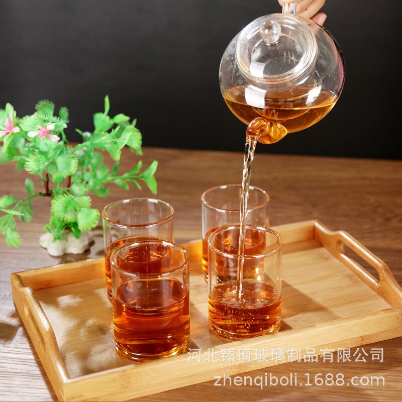 Heat-Resistant Glass Breakfast Cup Smart Tea Set T... – Grandado