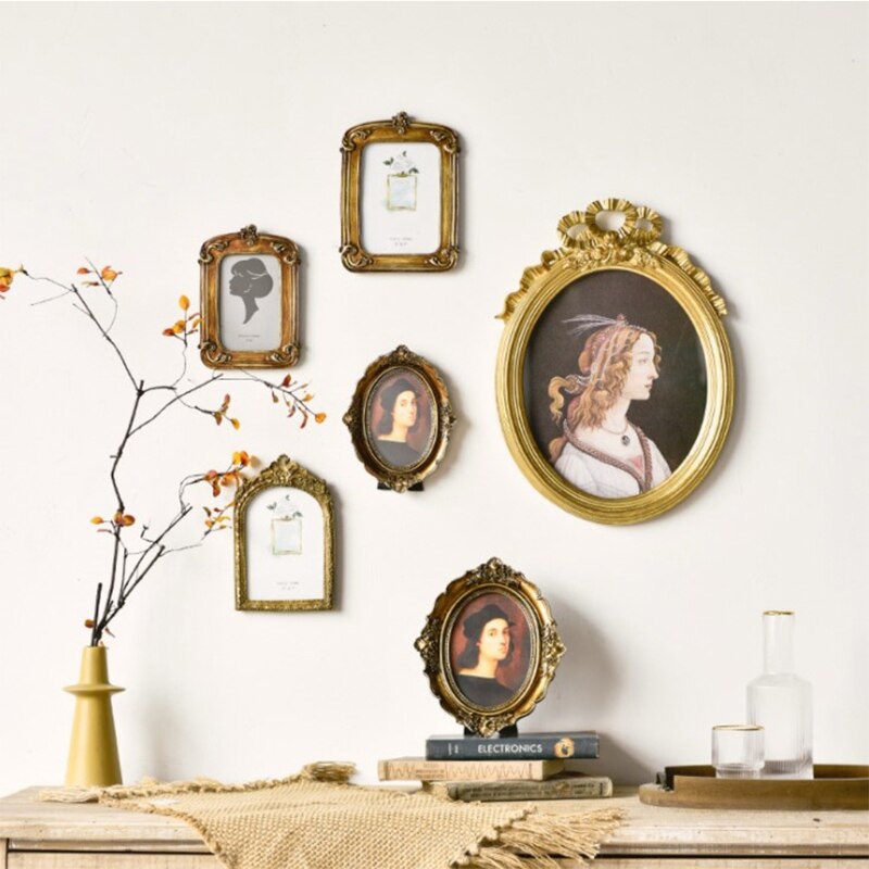 Classic Retro Photo Frame Literary Vintage Imitati... – Grandado