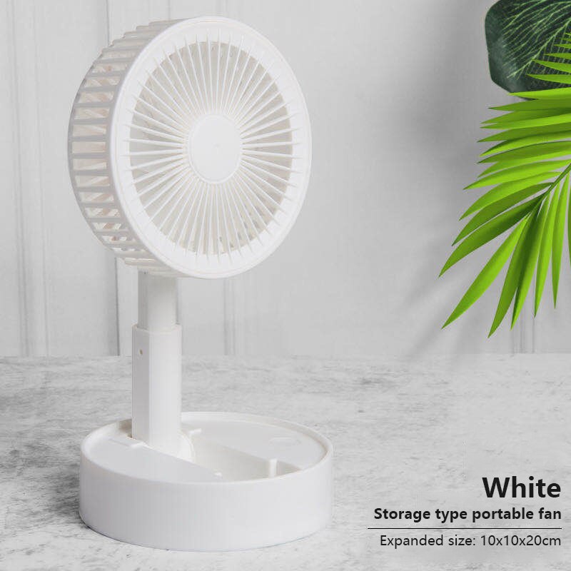 Small Rechargeable Portable Folding Telescopic Fan... – Grandado