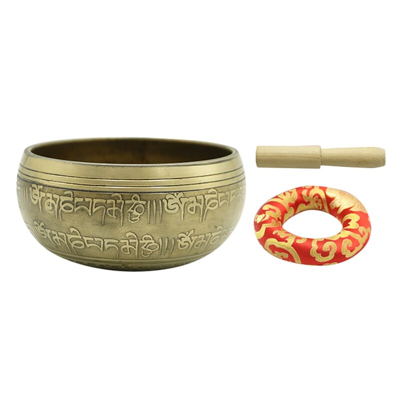 Tibetan Singing Bowl Set Tibetan Meditation Yoga S... – Vicedeal