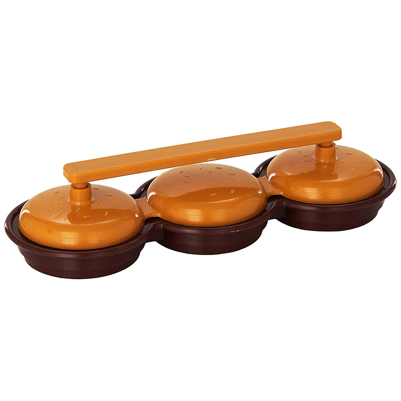 Triple Mini Burger Press Slider Patty Press Burger... – Grandado