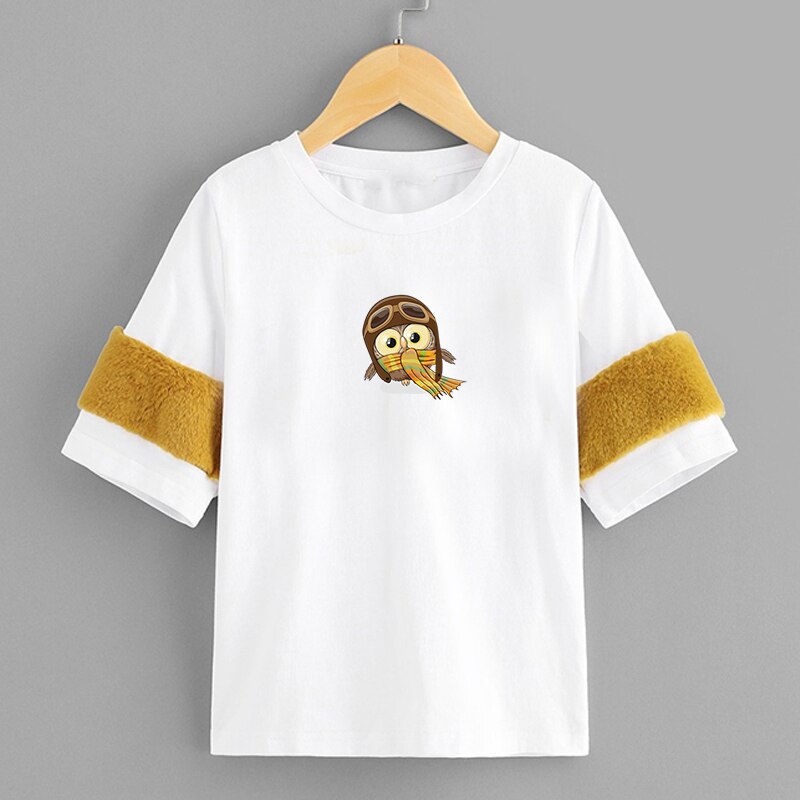 Cute Owls Stickers Girls Iron On Transfer Set Heat... – Grandado