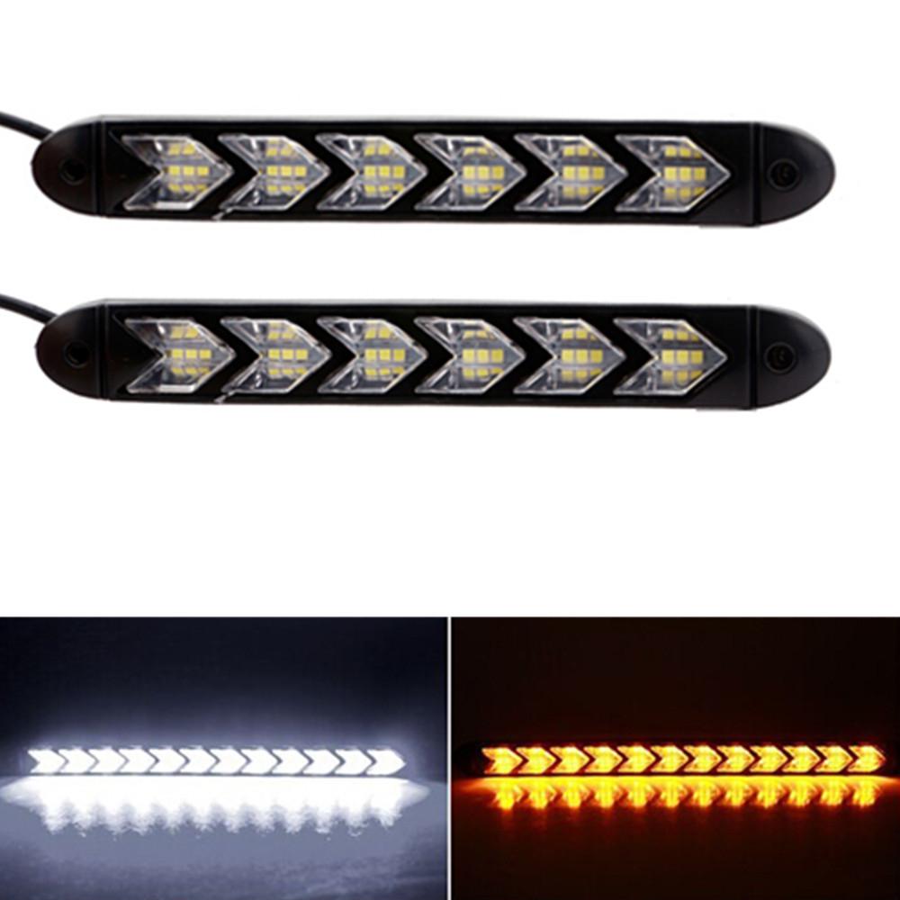 6LEDs Auto DRL Blinker Wasserdicht Lichter Styling... – Grandado
