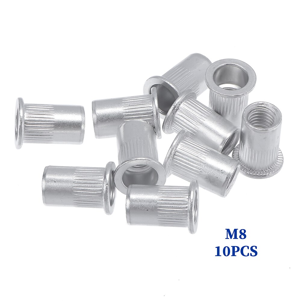 90Pcs M3 M4 M5 M6 M8 M10 Rivet Nut Aluminum Flat H... – Grandado