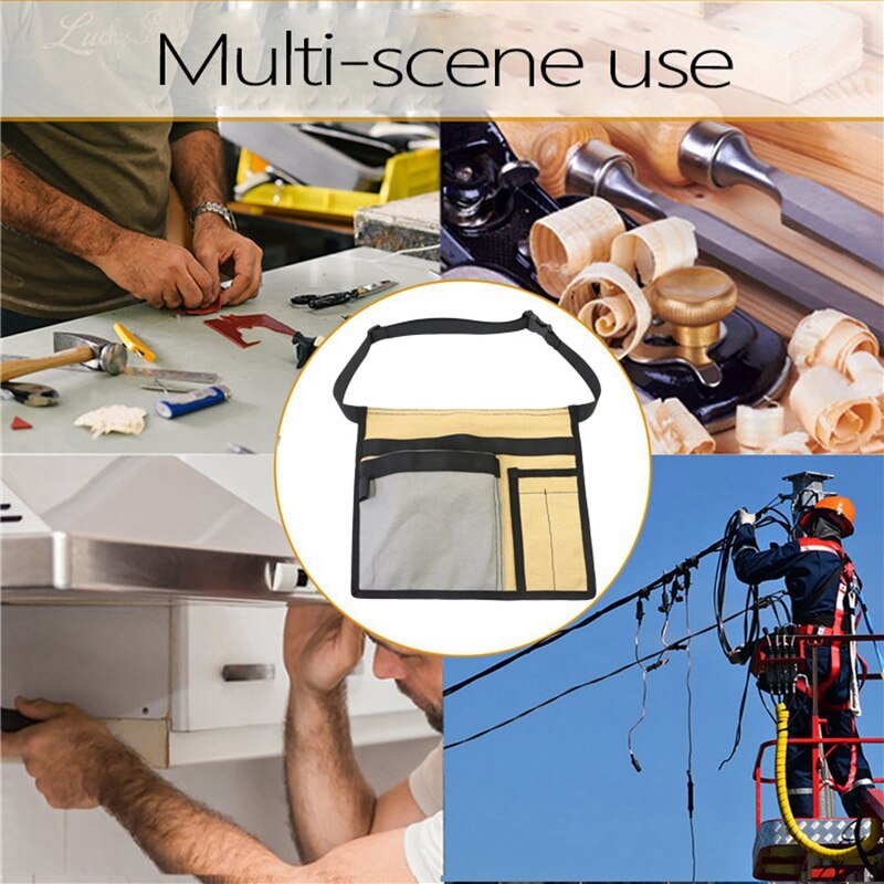 Apron Garden Multi-Functional Electrician Oxford C... – Grandado