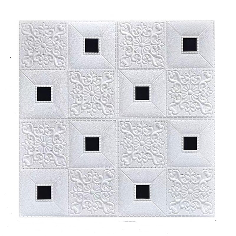 10 Pcs Self-Adhesive 3D Brick Wall Sticker Roof Ce... – Grandado