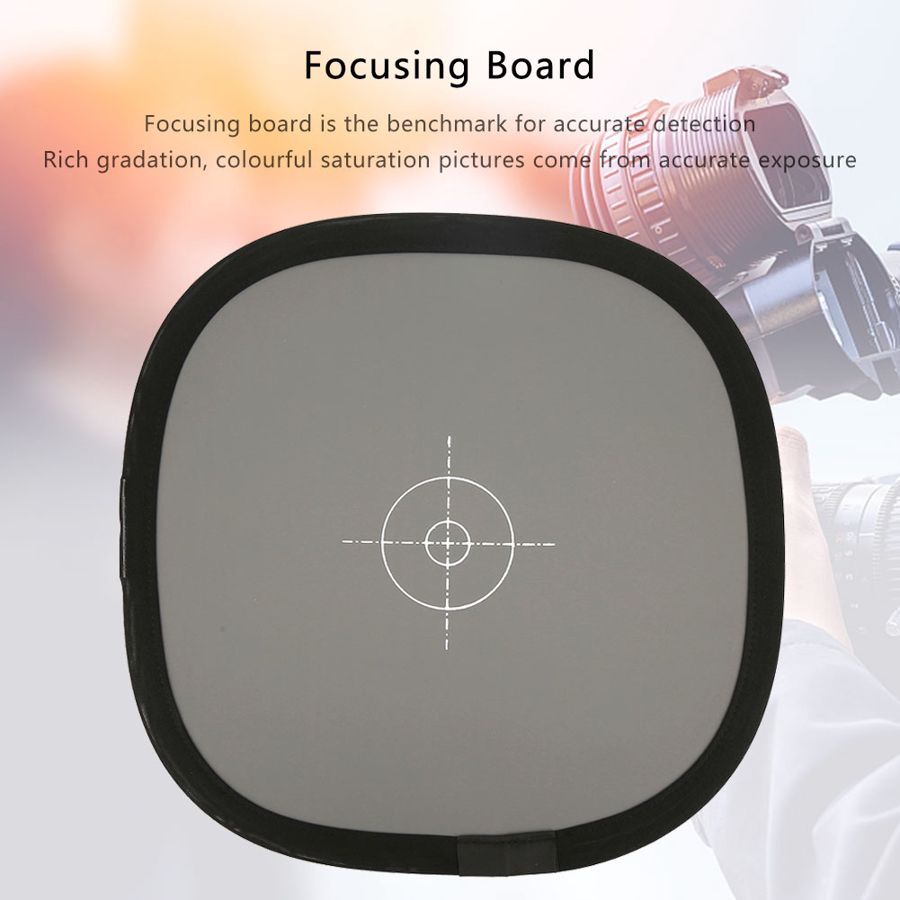 30cm Portable 18% Gray White Balancing Card Double... – Grandado