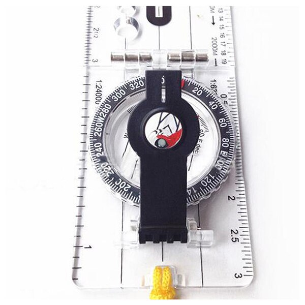 Baseplate Pocket Compass Orienteering Hiking Campi... – Grandado
