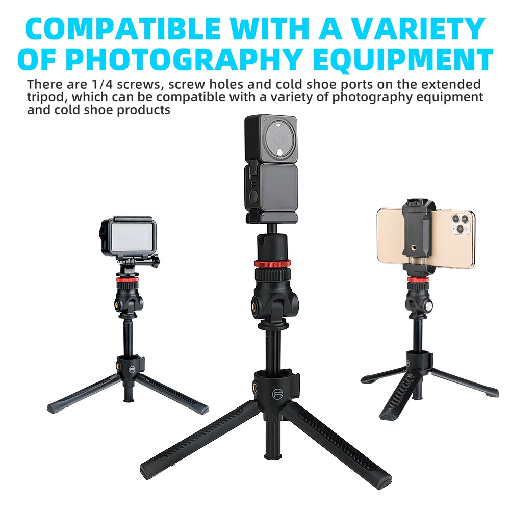 DJI Action 2 Camera Tripod Extension Pole Rod Hand... – Grandado