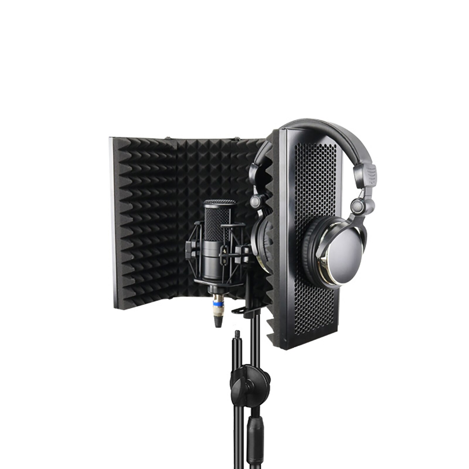 Microphone Kit Foldable Microphone Acoustic Isolat... – Grandado