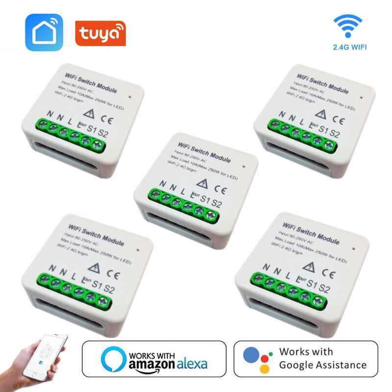 Tuya/Smart Leven App Wifi Schakelaar Module Univer... – Grandado