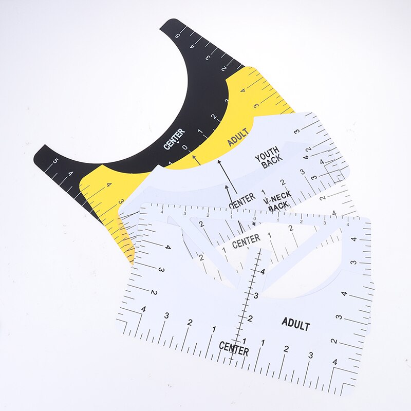 4/5/7PCS T-Shirt Alignment Ruler For Guiding T-Shi... – Grandado
