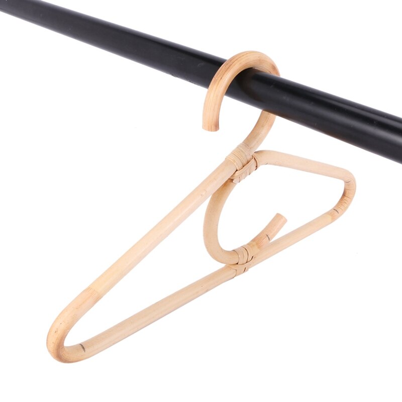 3X Rattan Clothes Hanger Style Kids Garments Organ... – Vicedeal