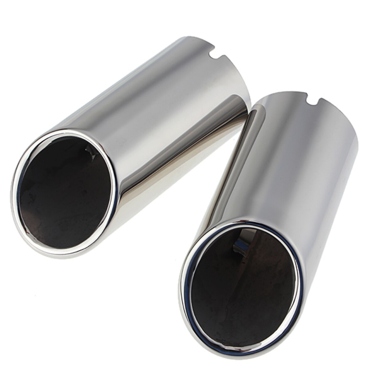 A Pair Exhaust Tail Muffler Tip Pipe 304 Stainless... – Grandado
