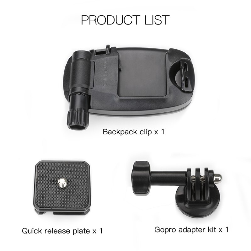 Quick Release Backpack Clamp Adjustable Strap Hold... – Grandado