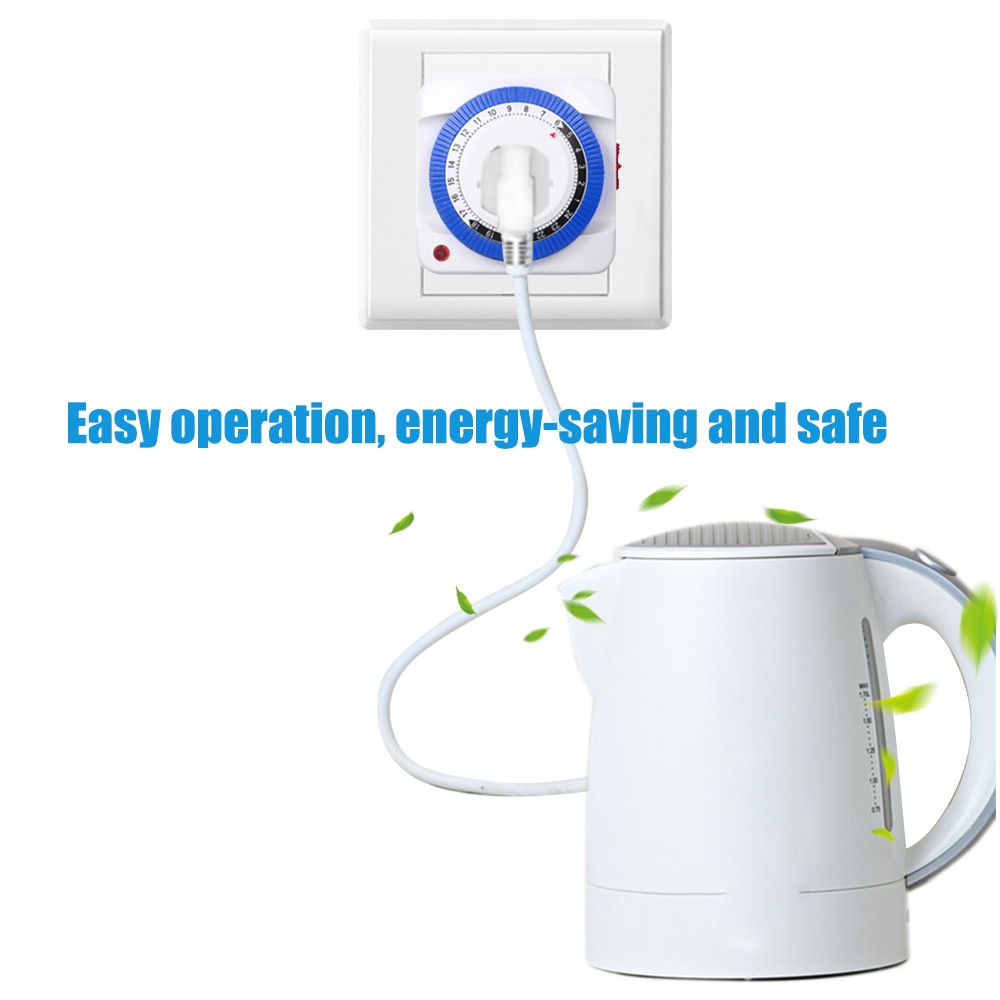 Timer Switch Socket 15 Minutes To 24 Hours 125v Ti Vicedeal