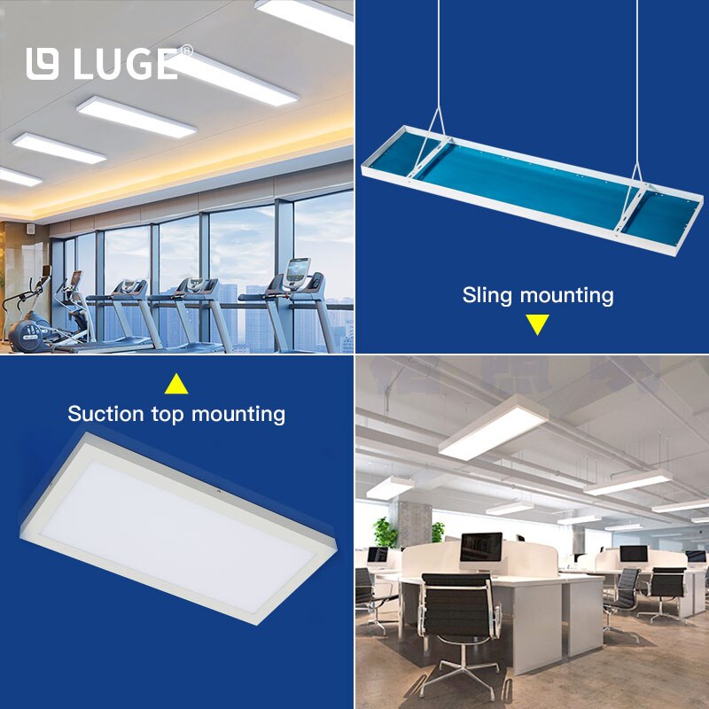 Open-mounted led panel lamp 300*600/1200 600*600 c... – Grandado