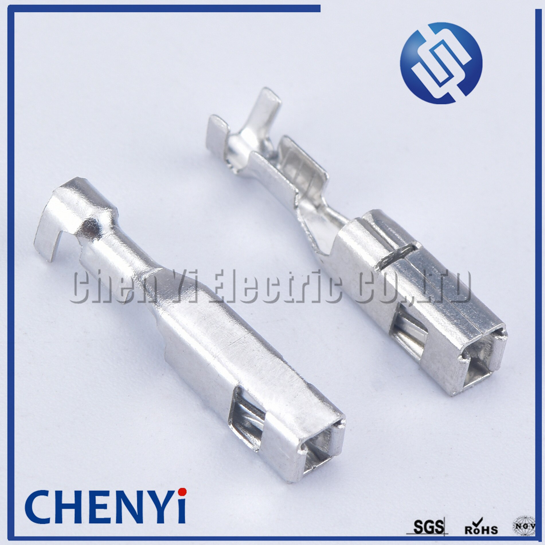 50 pcs brass crimp wire female terminal G342 FCI 2... – Grandado