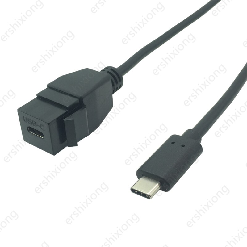 Usb 3.1 type c keystone hann (hun) til hun jack ko... – Grandado