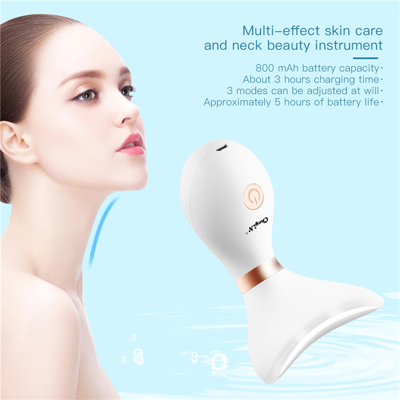 Gesichts Nacken Massagegerät LED Photon Therapie 3... – Grandado