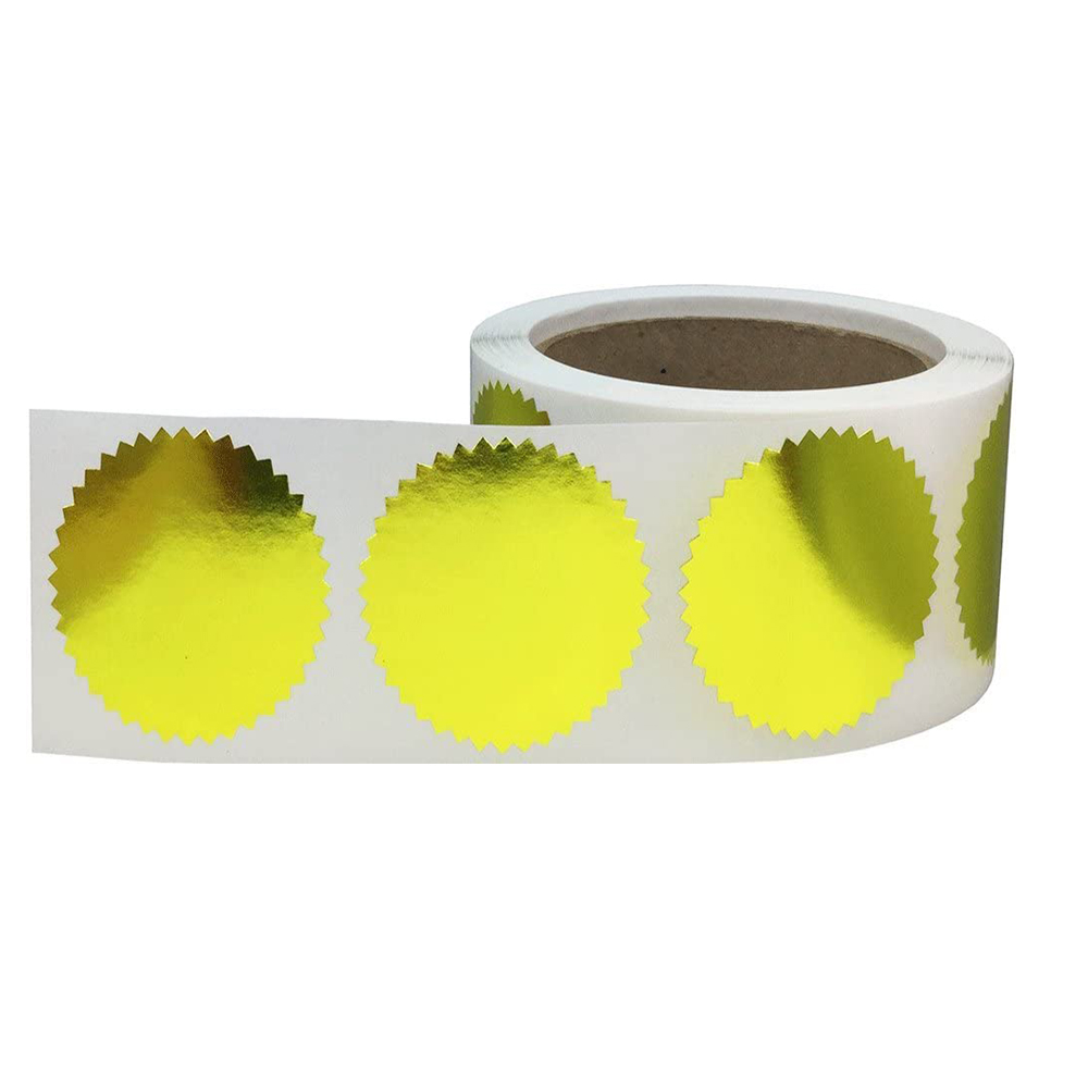 Gold Metallic Package with Serrated Edge Envelope ... – Grandado