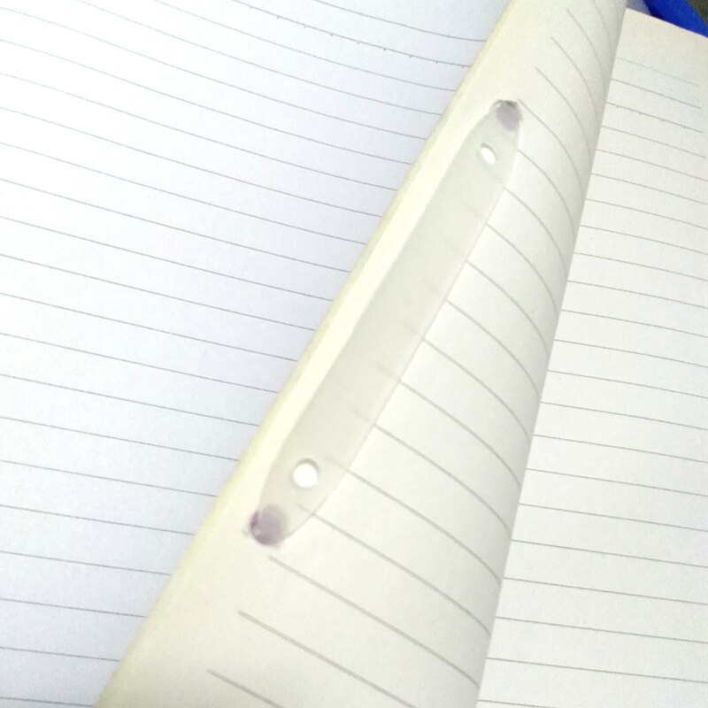 5Pcs/Lot 2 Holes Document Paper Fasteners Plastic ... – Grandado