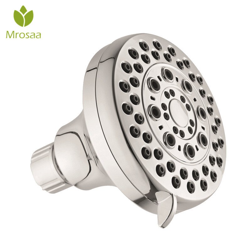 High Pressure ABS Chrome Finish 4 inch Shower Head... – Grandado