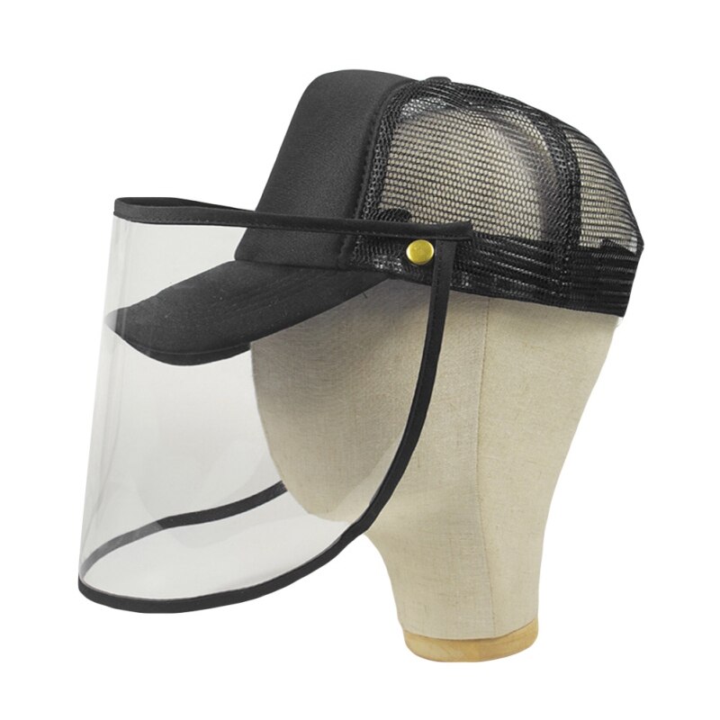 Adult Transparent Protective Cap Detachable Outdoo... – Vicedeal