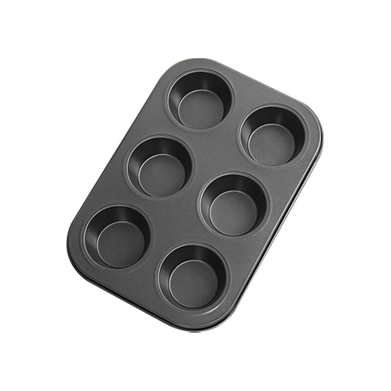 6 Hole Nonstick Cavity Cake Mold Baking Pan Tray C... – Grandado