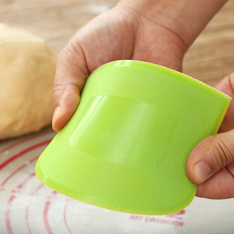 Dough Scraper Food-safe Plastic Dough Cutter Flexi... – Grandado