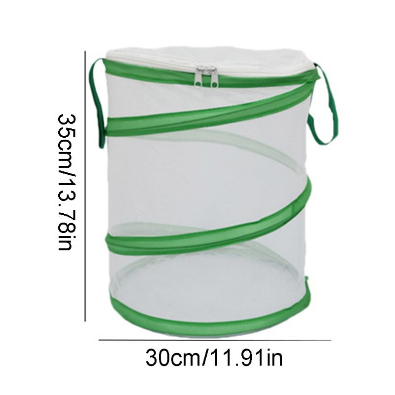 Folding Butterfly Habitat Cage Portable Insect Ter... – Grandado