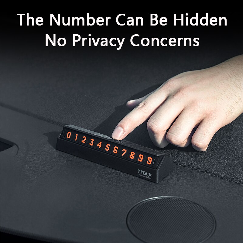 Universal Car Temporary Parking Cards Holder Magne... – Grandado