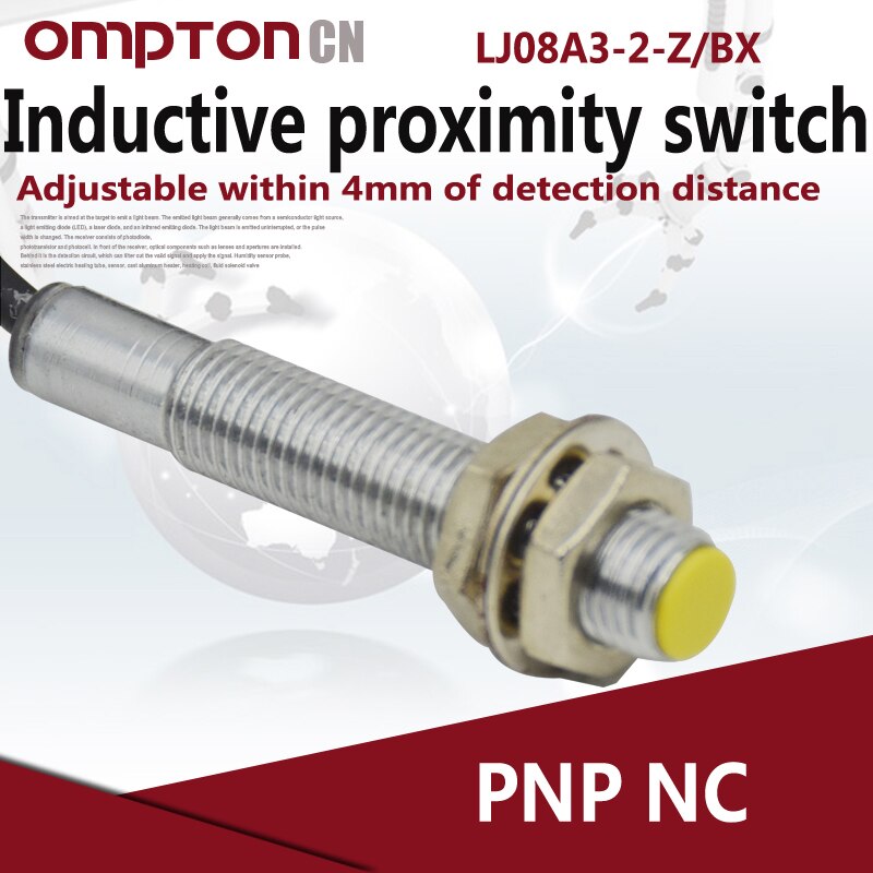 LJ08A3-2-Z/BX PNP NC Inductive proximity switch Wo... – Grandado