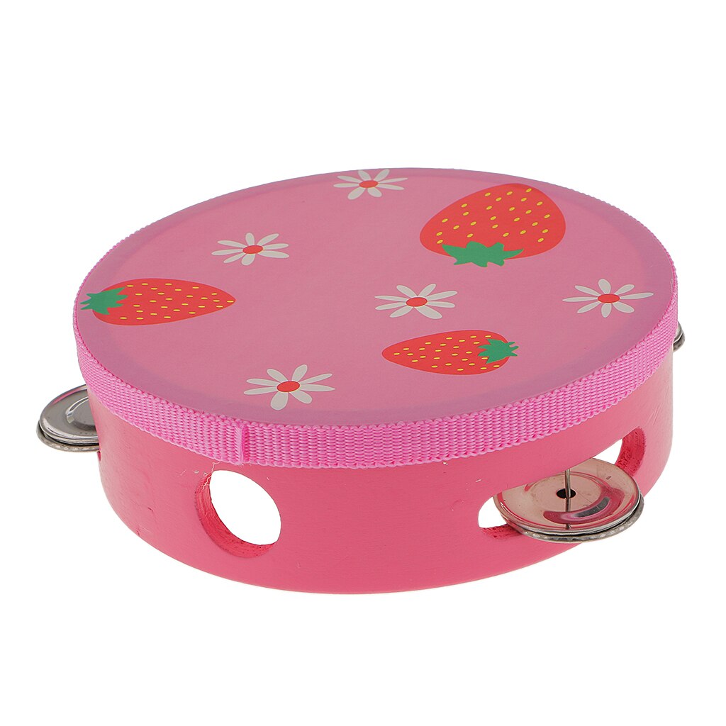 Holz Tamburine Trommel Glocke Spielzeug Kinder Mus... – Vicedeal