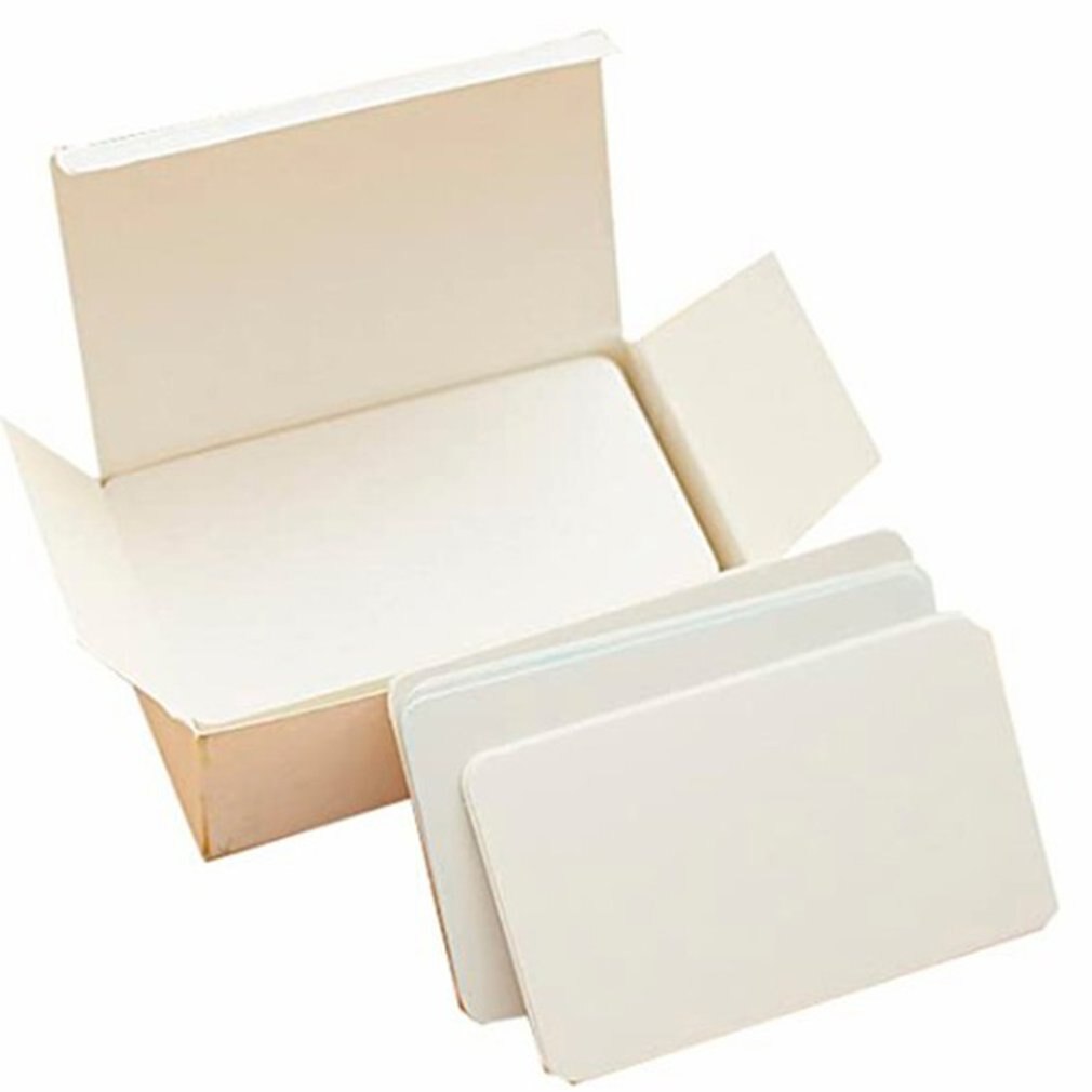 Thickening Blank Diy Graffiti Rounded Small Cards ... – Vicedeal