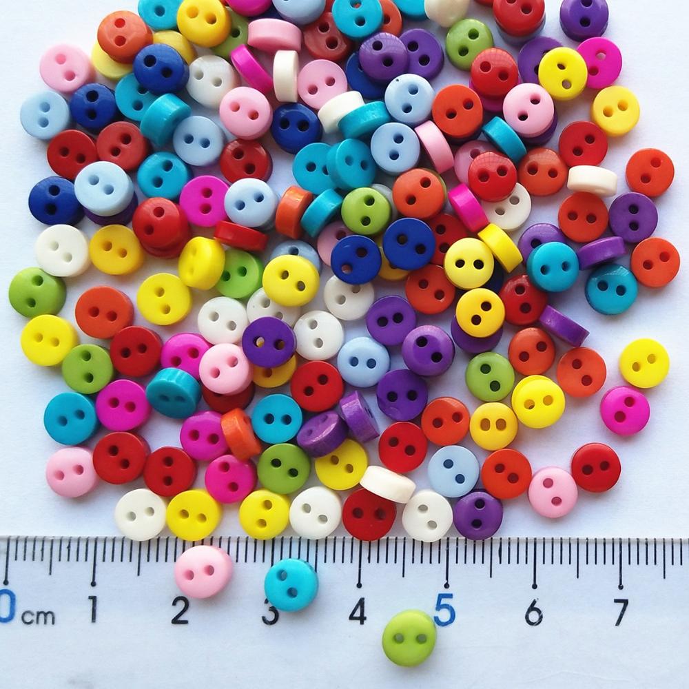 100/500 kpl minimuovinappeja 6mm 2 reikää ompelu a... – Grandado