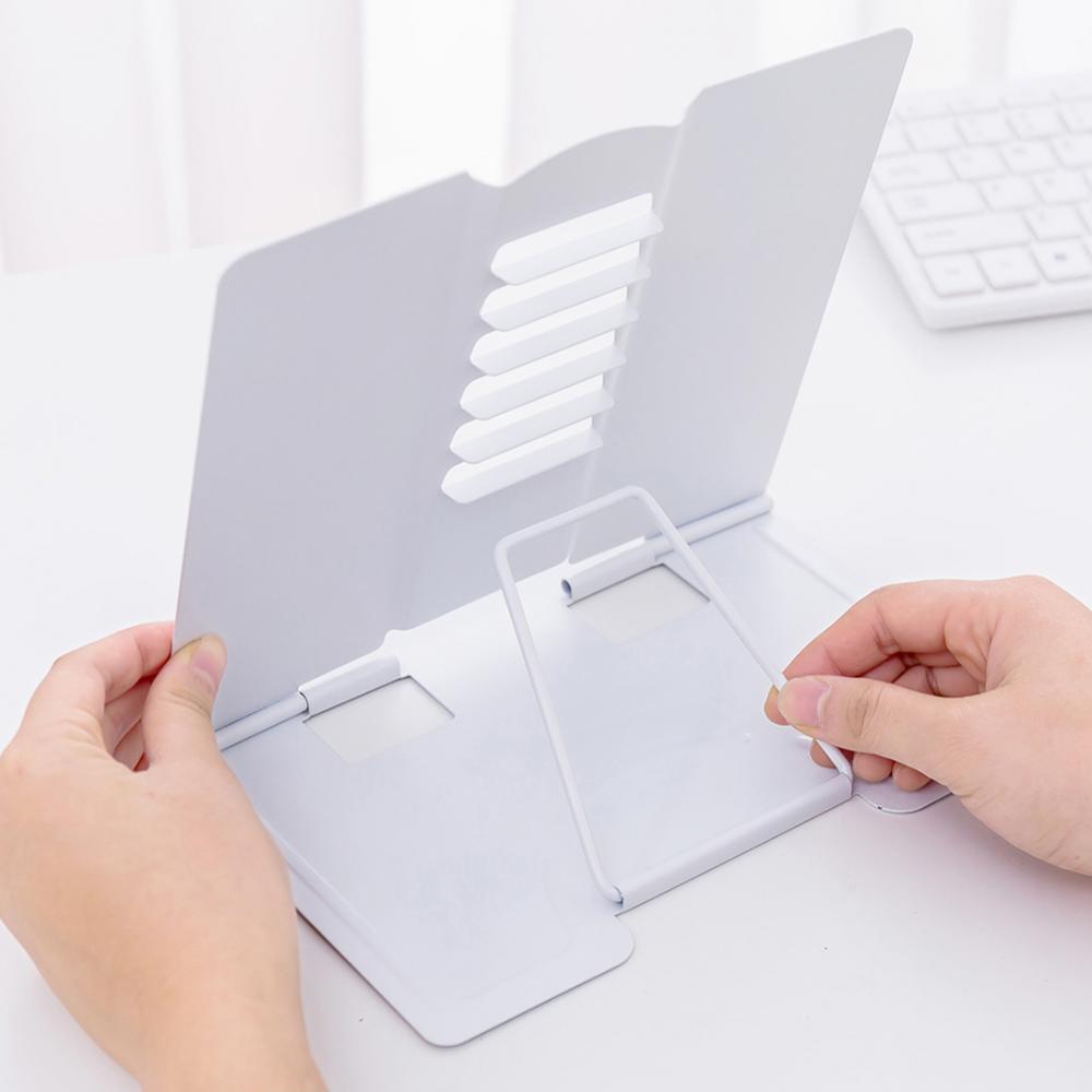 Metal Book Stand Reading Book Holder Folding Readi... – Vicedeal