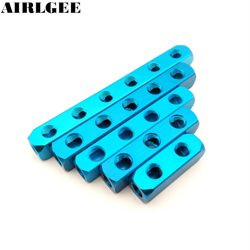 1/4" PT Thread Port 2 3 4 5 6 7 8 9 Way Pneumatic ... – Vicedeal