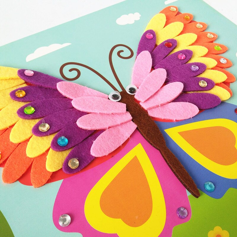 Craft Toys 8 Designs Children Craft Kit Cartoon An... – Grandado