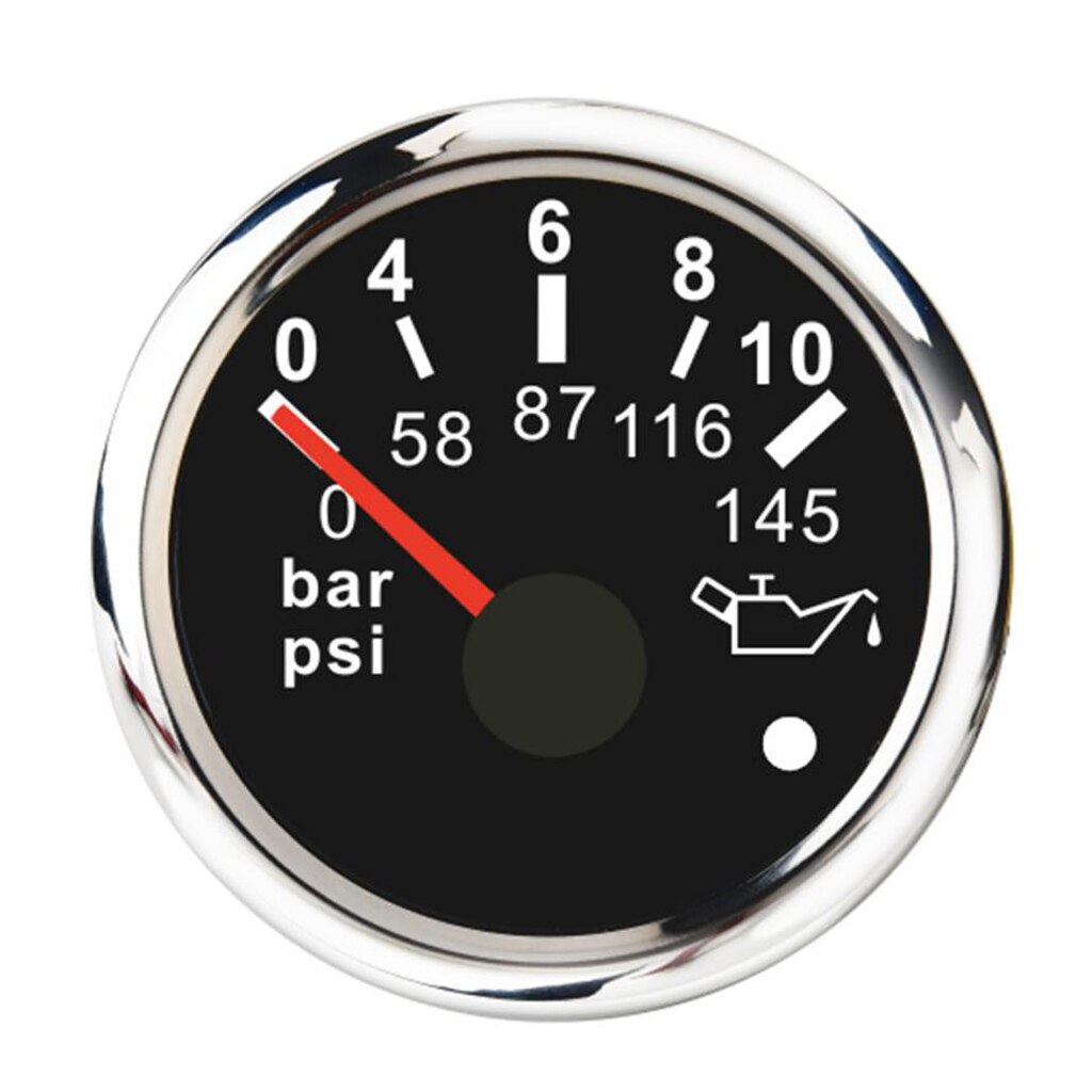 52mm Oil Pressure Display Oil Pressure Gauge Oil P... – Grandado