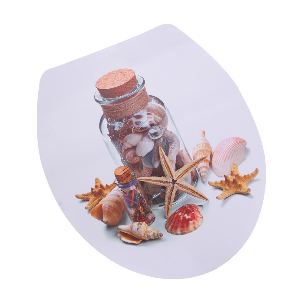 Colorful Toilet Seat Wall Sticker PVC Art Pedestal... – Vicedeal