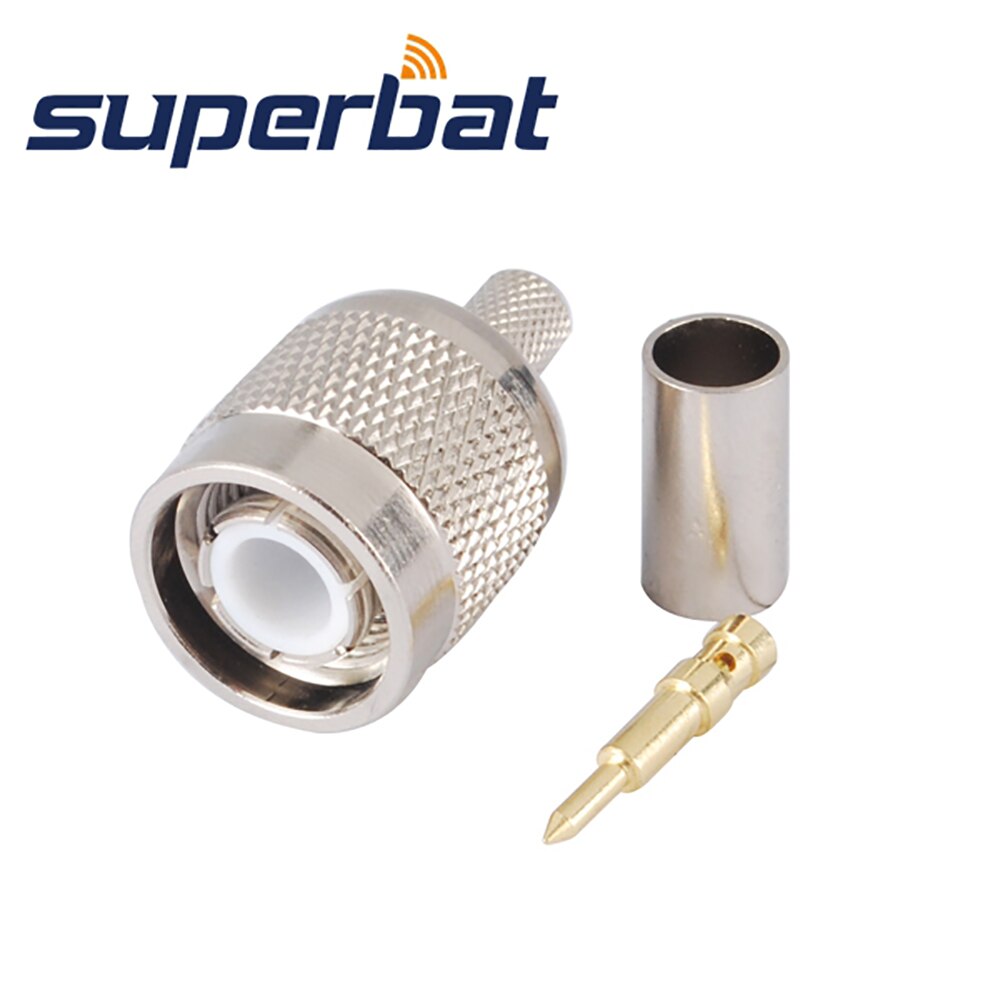 Superbat 10pcs TNC Crimp Male RF Coaxial Connector... – Vicedeal