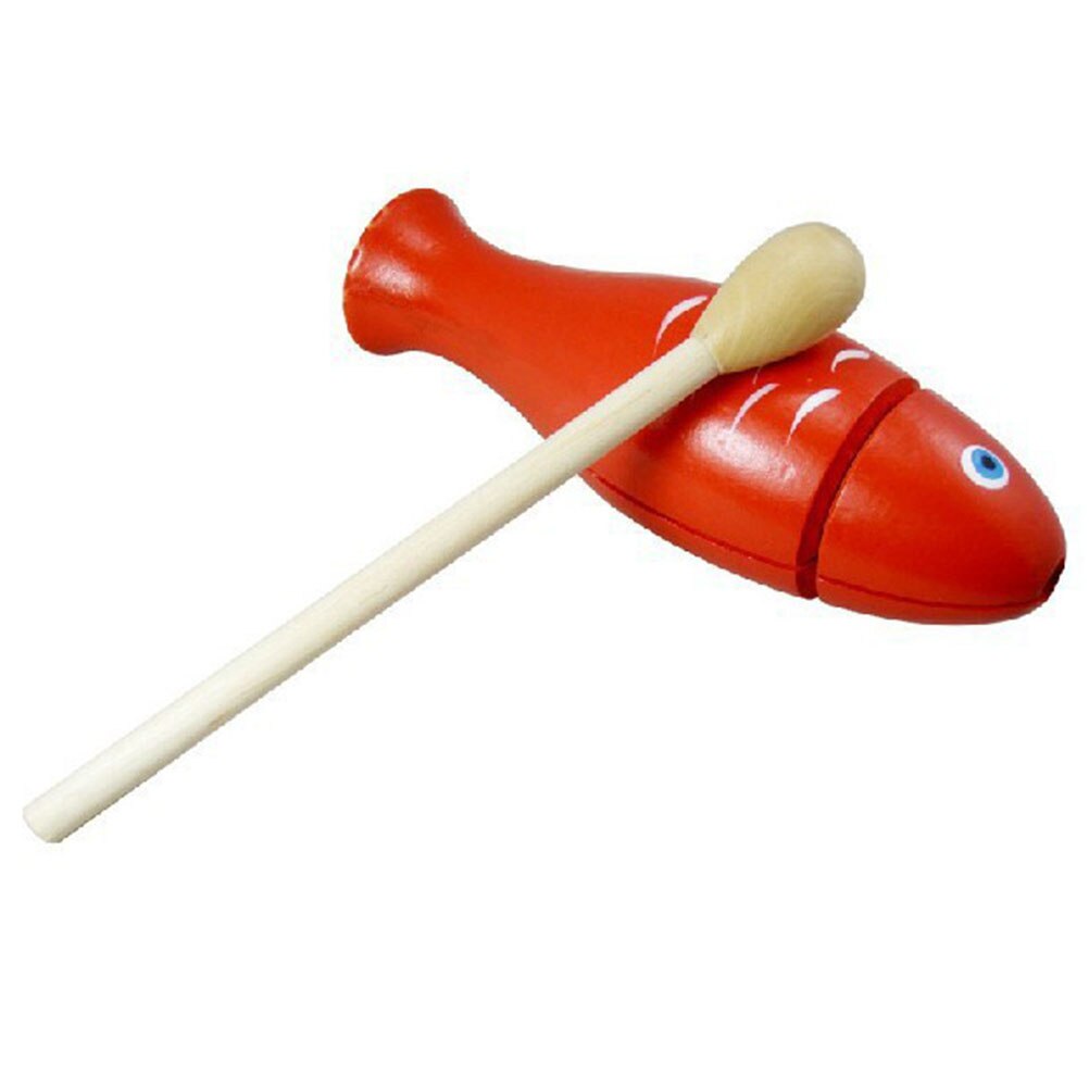 Children Wooden Fish Percussion Instrument Toy Fis... – Vicedeal