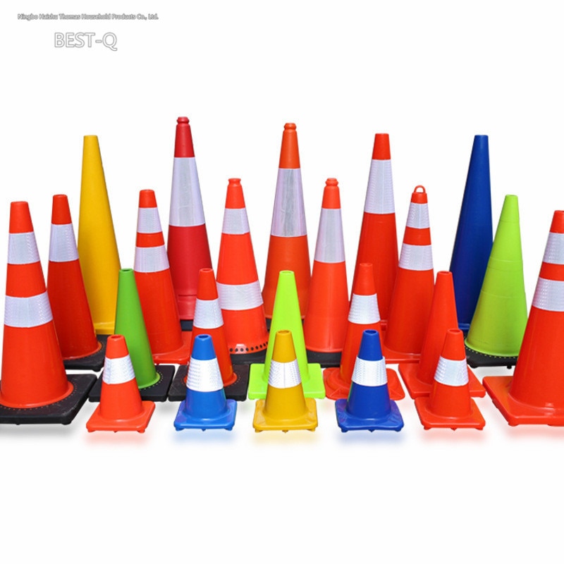 30 cm reflective cone barrel rubber road cone ice ... – Grandado