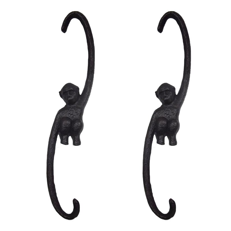 2PC Monkey Hook Indoor Outdoor Gardening Plant Hoo... – Grandado