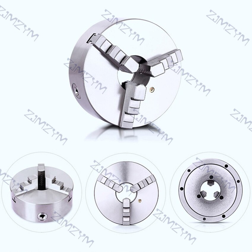 3-Jaw Lathe Chuck Manual Self-Centering Metal 60N.... – Vicedeal