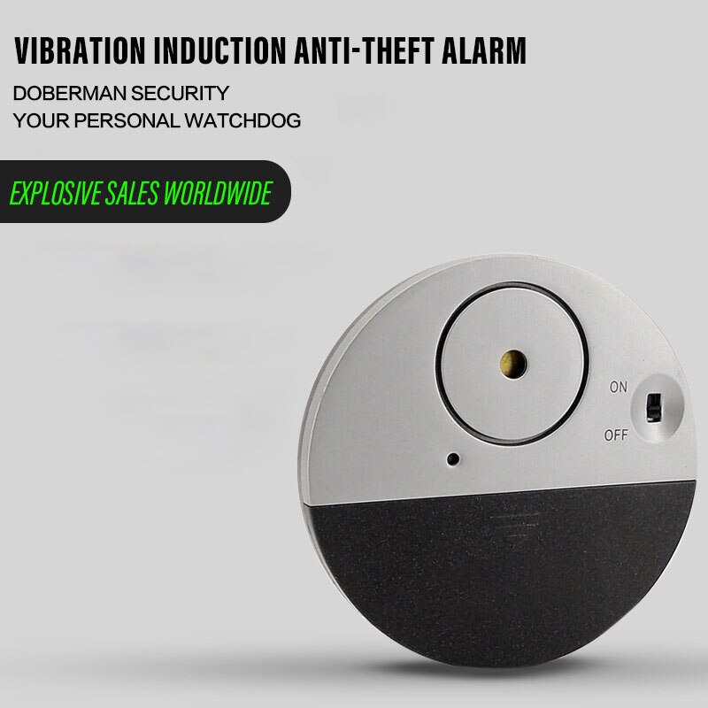 Anti-Theft Alarm Ultra-Slim Window Alarm with Vibr... – Vicedeal