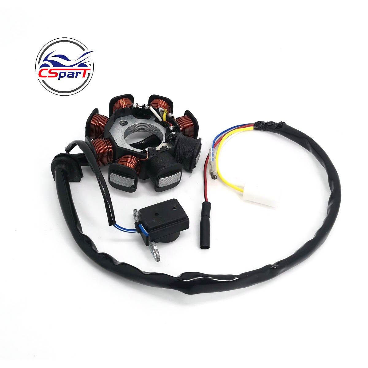 8 Coils Magneto Stator For GY6 49cc 50cc Moped Sco... – Vicedeal